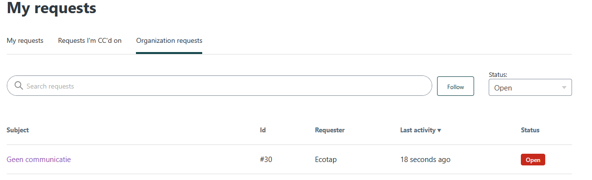So erstellen und zeigen Sie ein Zendesk-Ticket an – Ecotap Supportcenter
